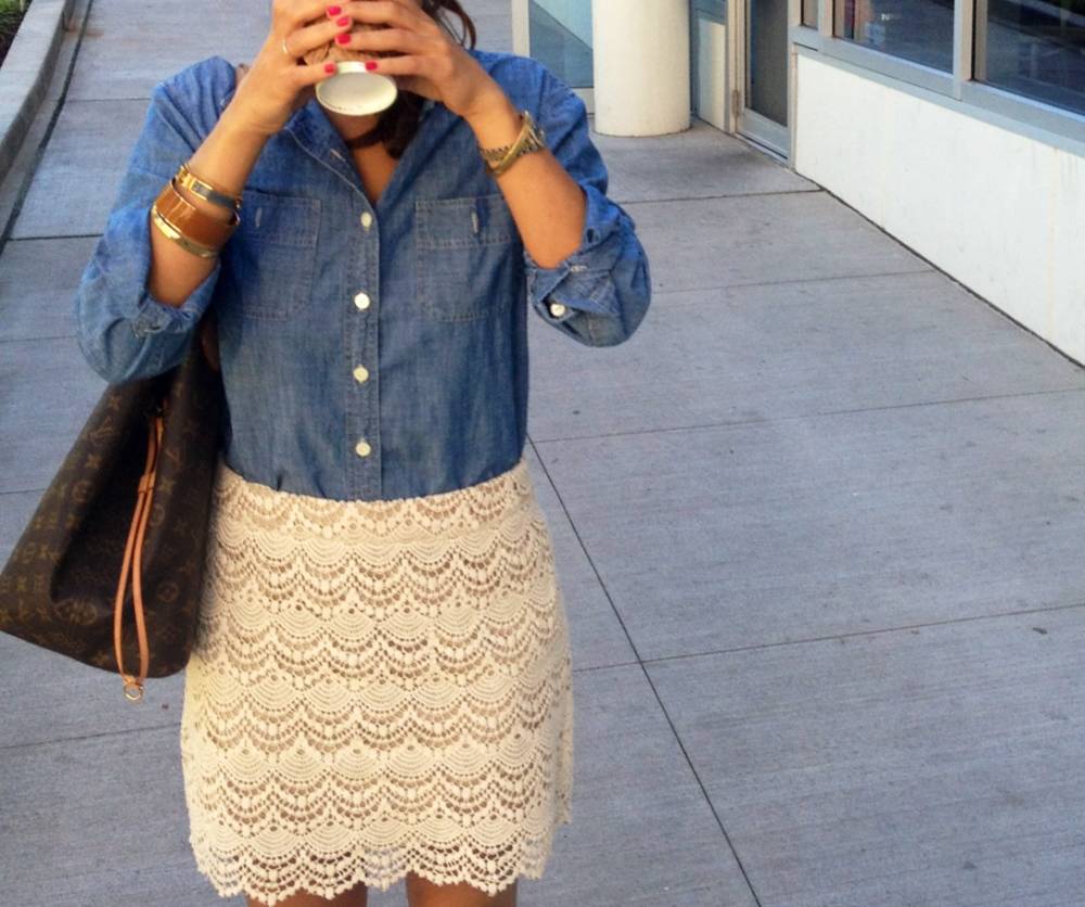 Fifteen Ways to Style a Chambray Shirt