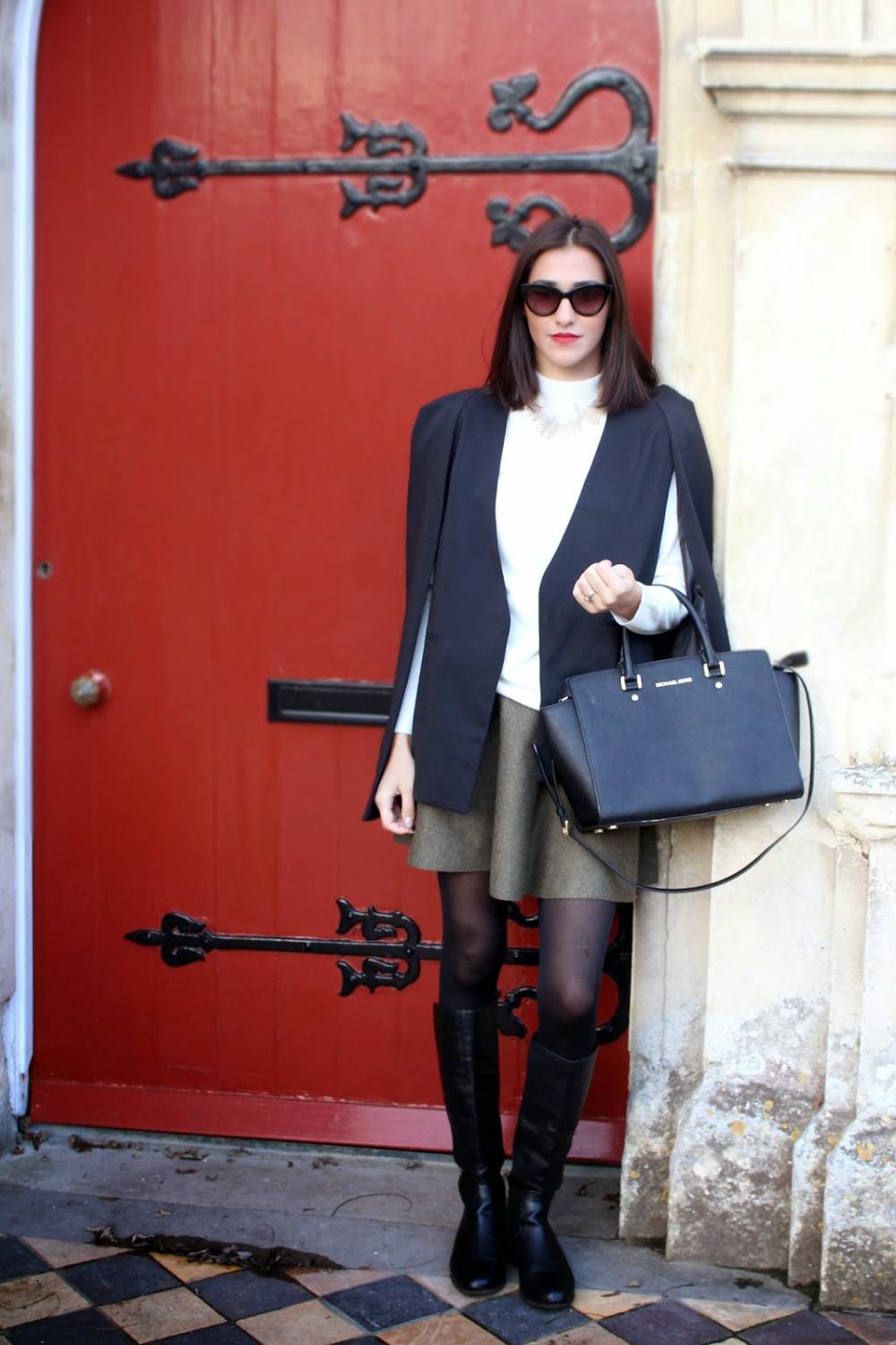 The Cape Blazer Trend - Sparkles and Shoes
