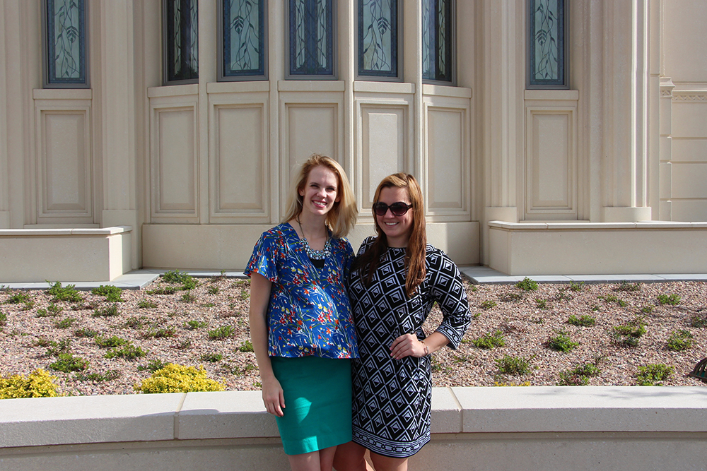 Touring the Payson Utah Temple - Sparkles and Shoes