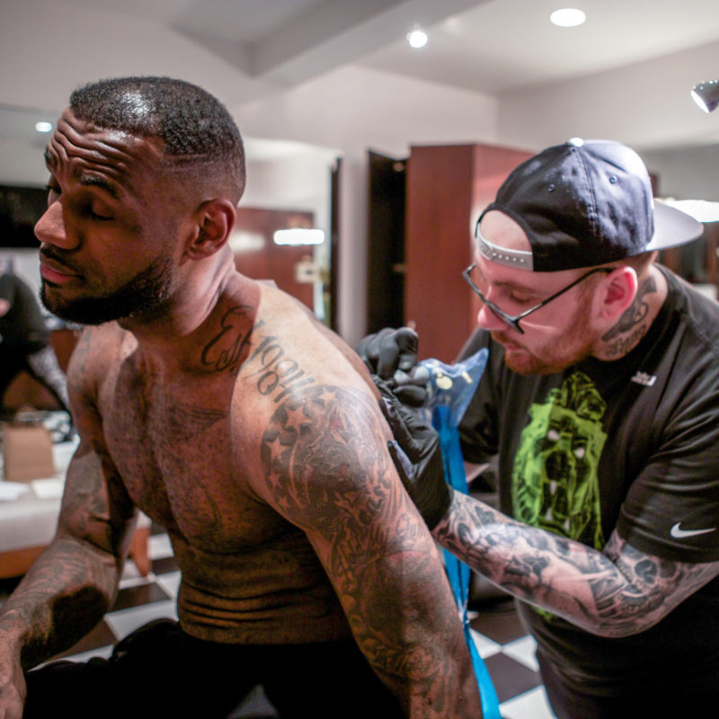 The Amazing Talent at Bang Bang Tattoo | Sparkles and Shoes