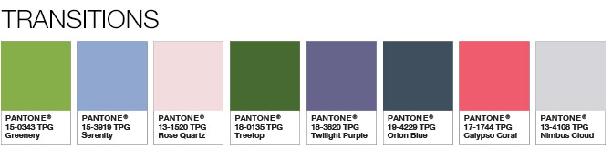 A Collage of Pantone Greenery | Sparkles and Shoes