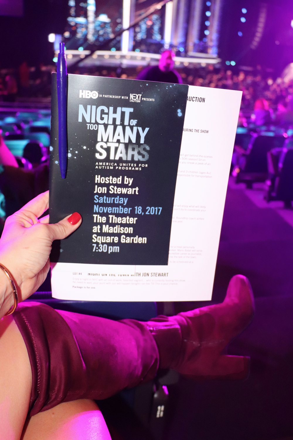 My Evening at HBO's Night of Too Many Stars | Sparkles and Shoes