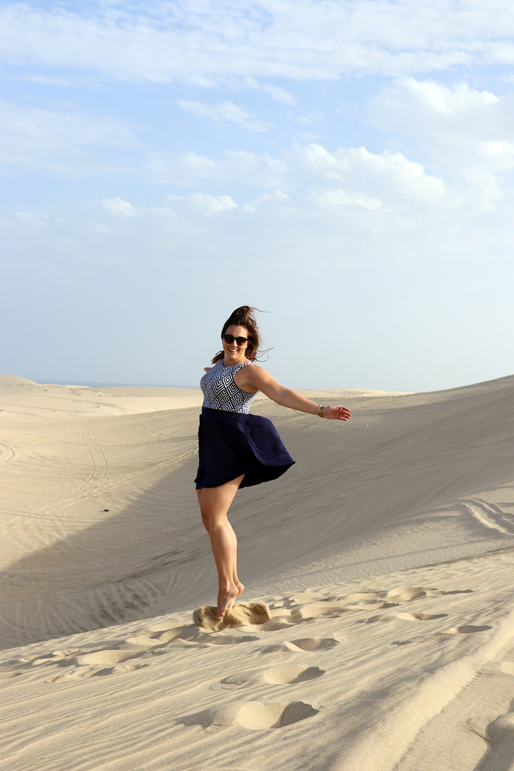 Explore the Sand Dunes of Qatar | Sparkles and Shoes