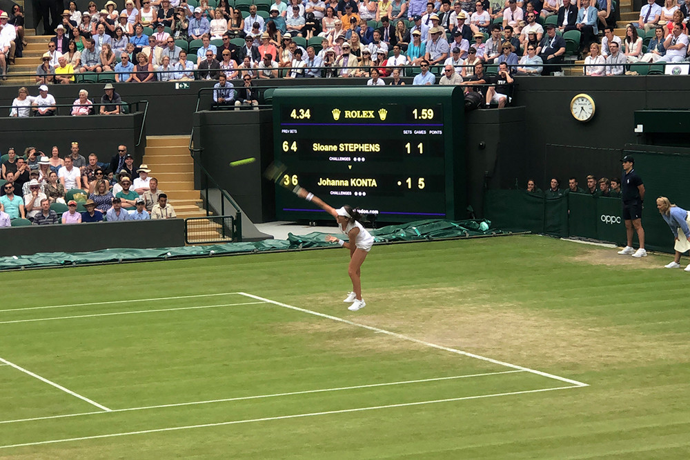 Serving Aces at Wimbledon - Sparkles and Shoes