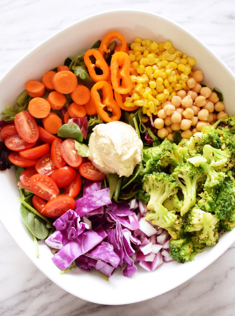 Rainbow Salad Recipes - Sparkles and Shoes Blog