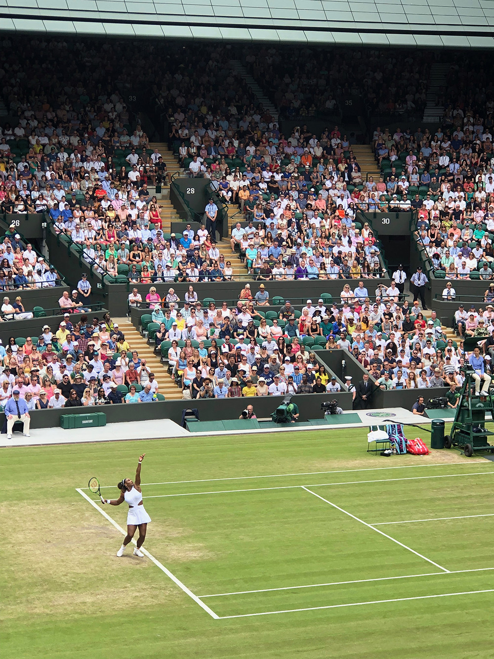 Serving Aces at Wimbledon - Sparkles and Shoes