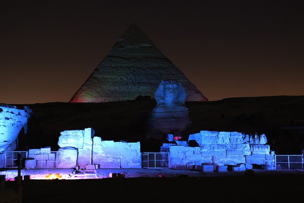 Pyramids of Giza Sound and Light Show - Sparkles and Shoes