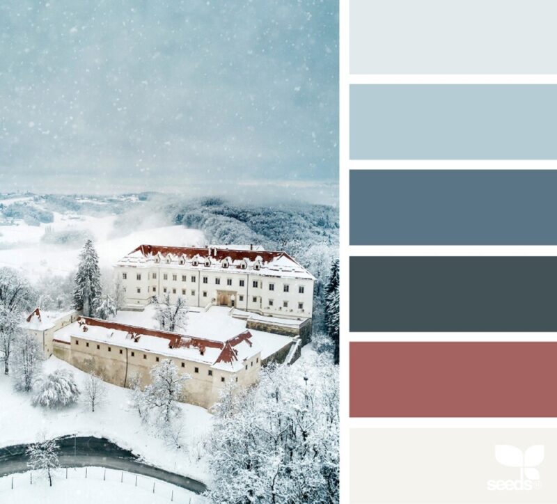 An Winter Color Palette - Sparkles and Shoes Blog