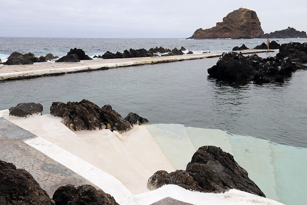 Swimming in the Madeira Lava Pools - Sparkles and Shoes