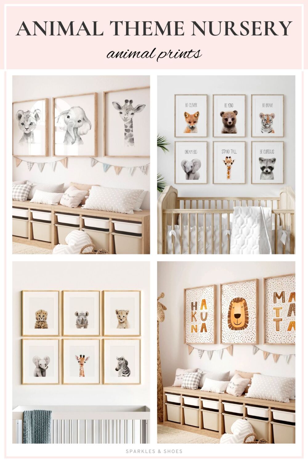 Inspiration for Our Animal Nursery - Sparkles and Shoes