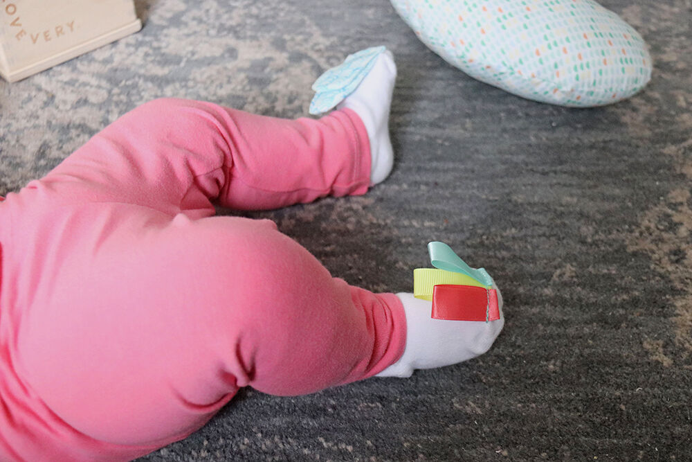 Lily is Loving the Lovevery Senser Play Kit - Sparkles and Shoes